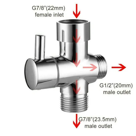 T Adapter Shut Off Valve
