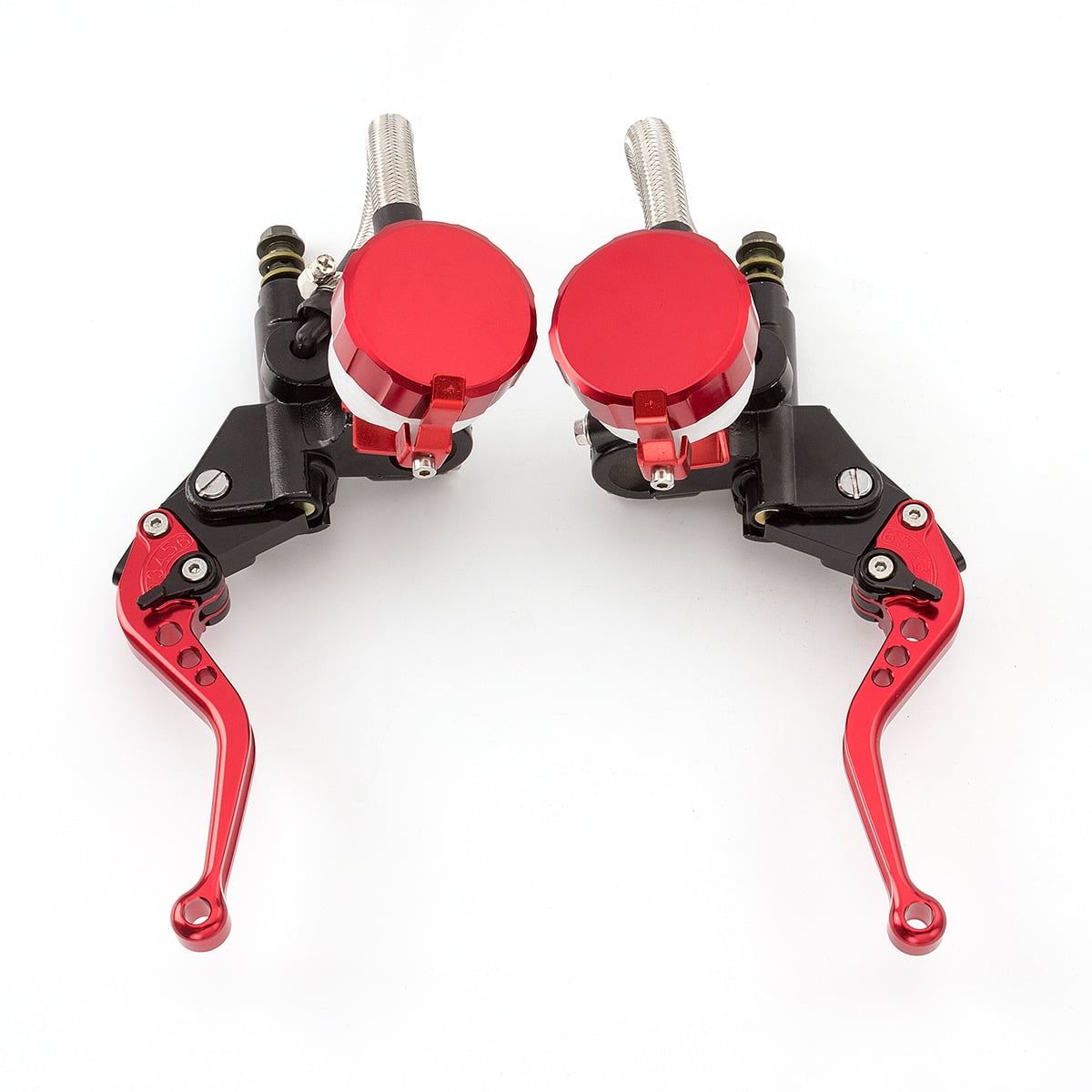 7/8" 22mm Motorcycle CNC Master Cylinder Dual Hydraulic Brake Clutch ...