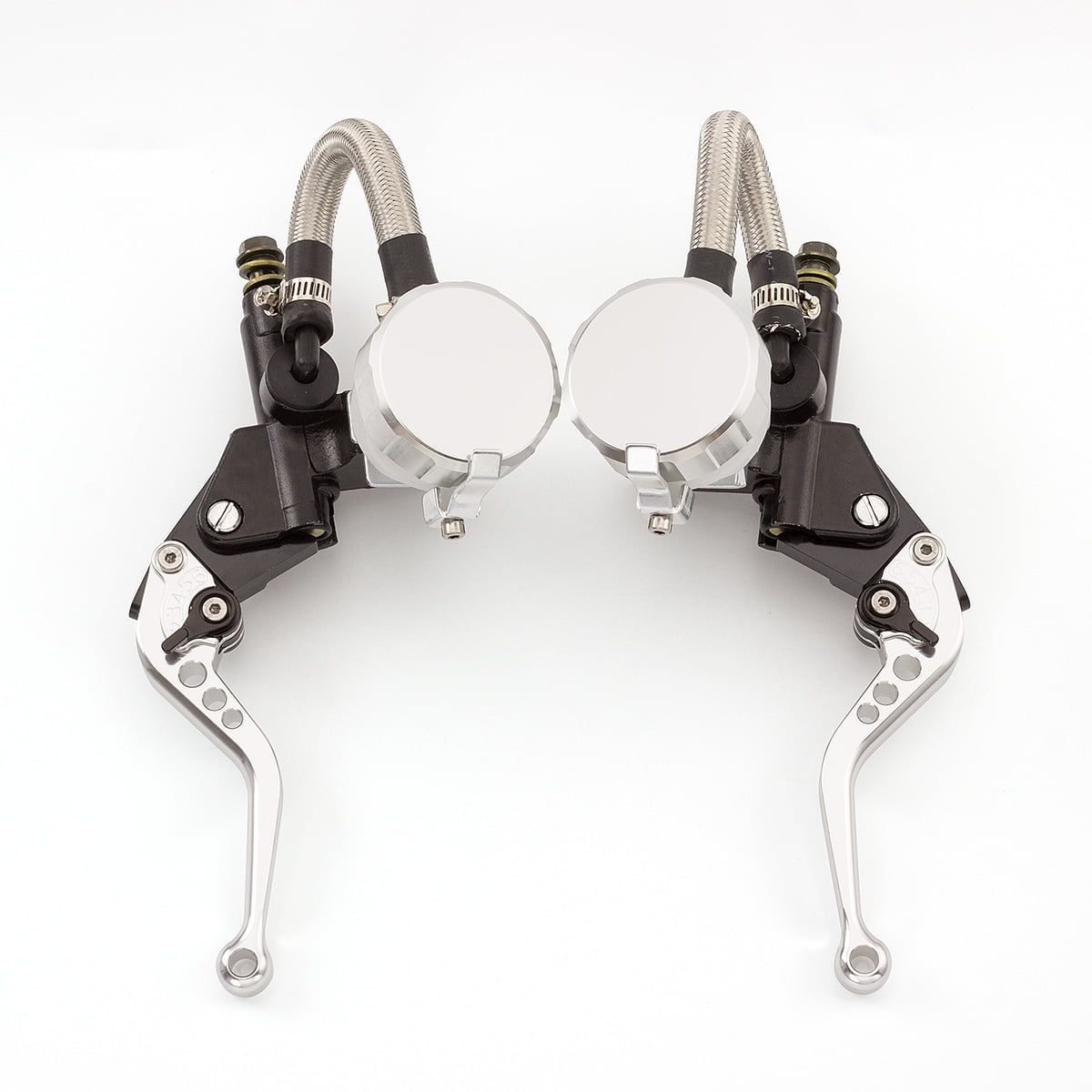 7/8" 22mm Motorcycle CNC Master Cylinder Dual Hydraulic Brake Clutch ...