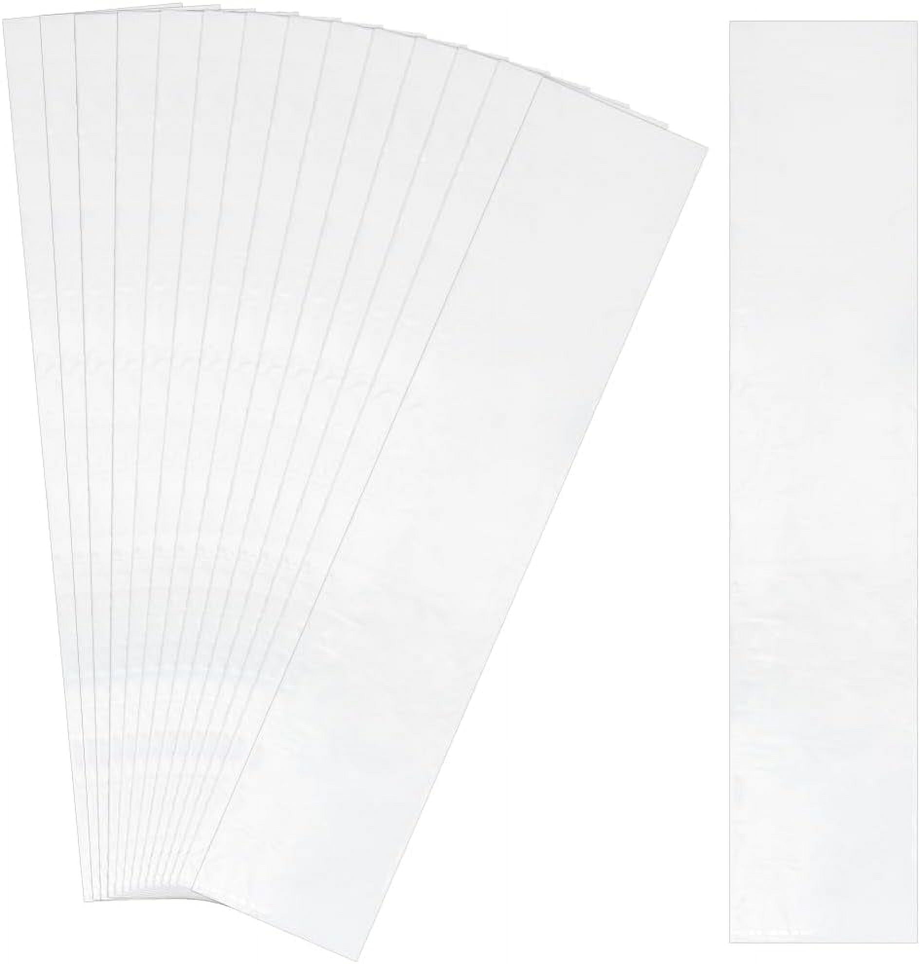7.8×39 inch 60 Pack Plastic Poly Bags 2 Mil Tubular Transparent Plastic ...