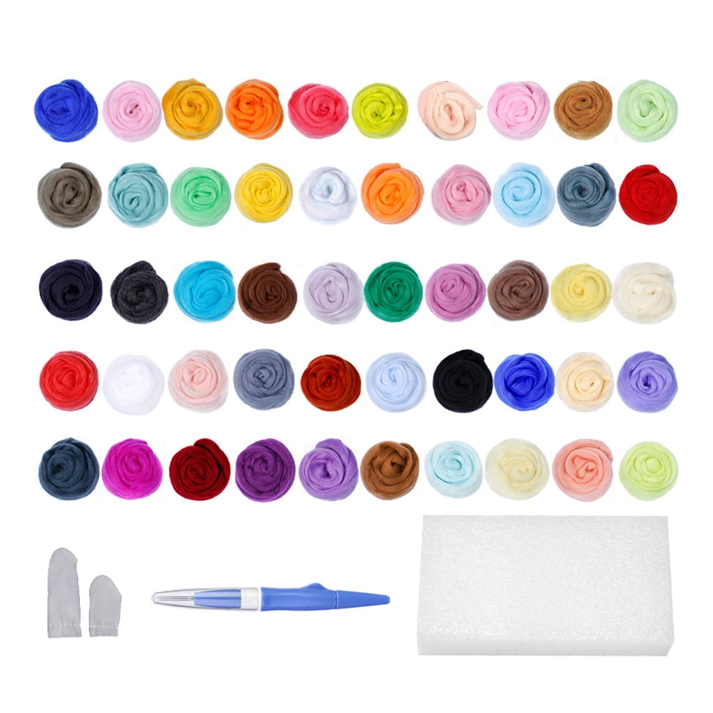 7/8/9/10 Color Needle Felting Supplies for Beginner Crafting Craft ...