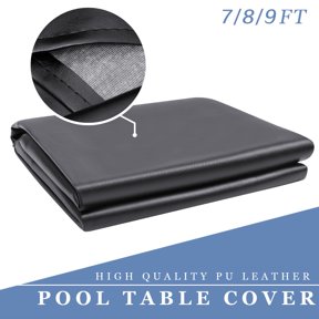 GoSports 8 ft Premium Leatherette Pool Table Cover - Waterproof ...