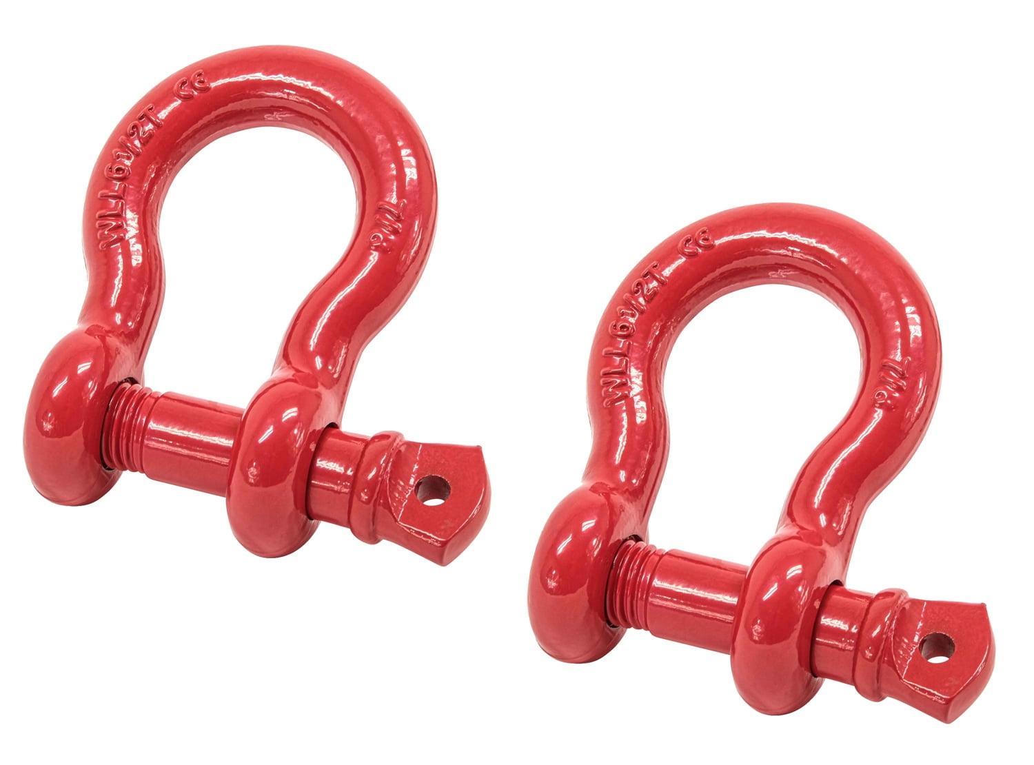 7/8" Anchor Shackle Forged Carbon Steel w/ Alloy Screw Pin Load Limit ...