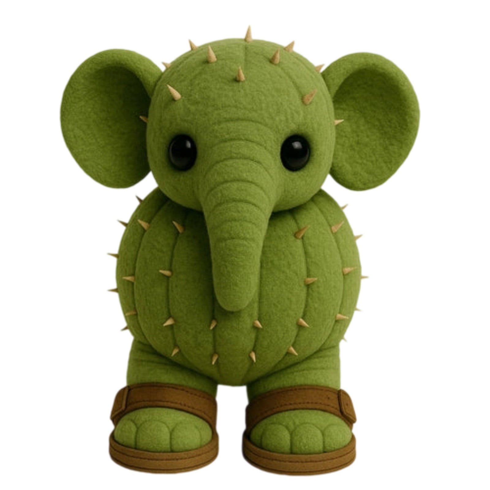 7.8" Elephant with Slippers Italian Brainrot AI Italian Animals Plush ...