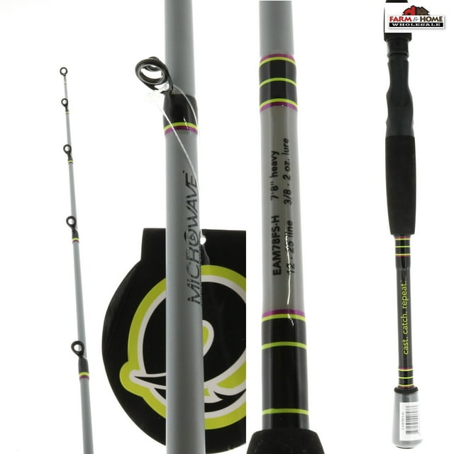 7'8" Enigma Heavy Casting Fishing Rod ~ New - Walmart.com