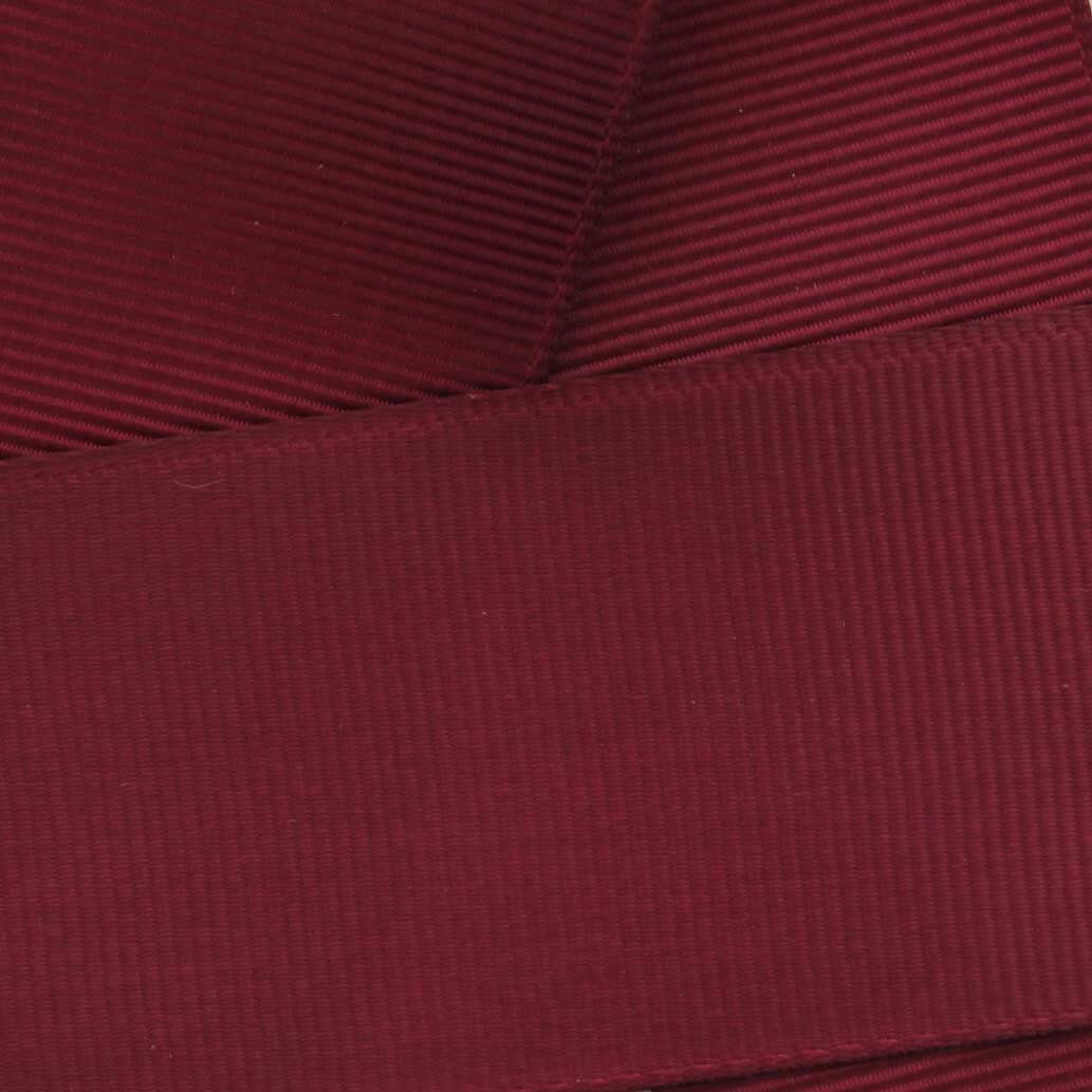 7/8" Grosgrain Ribbon Solid 789 Maroon 5yd - Walmart.com