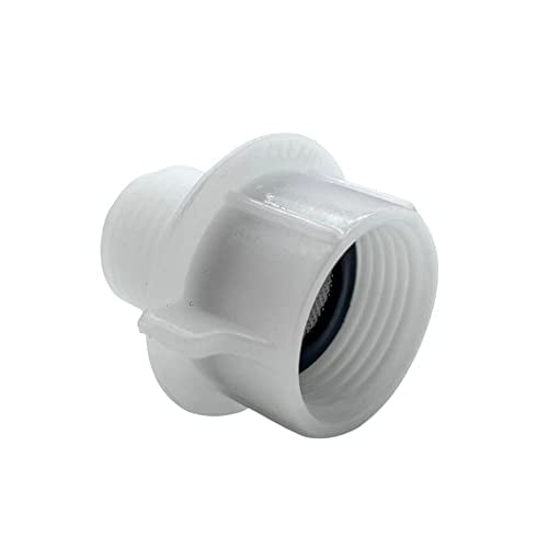 7/8 Inch Female Pipe Adapter to 1/2 Male, Has Built in Screen for ...
