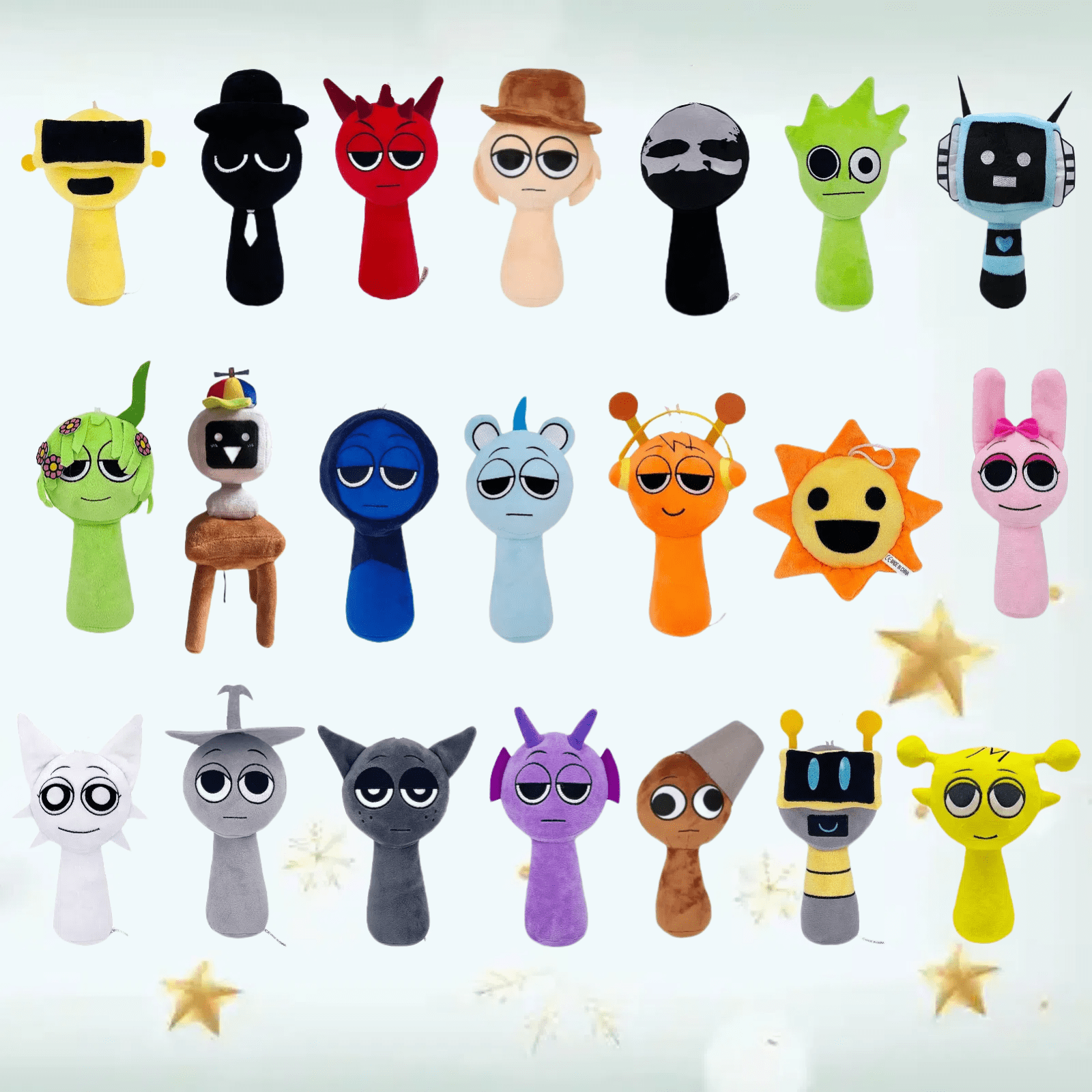 7.8 Inch Sprunki Plush Toys: Adorable Stuffed Animals Based on Popular ...