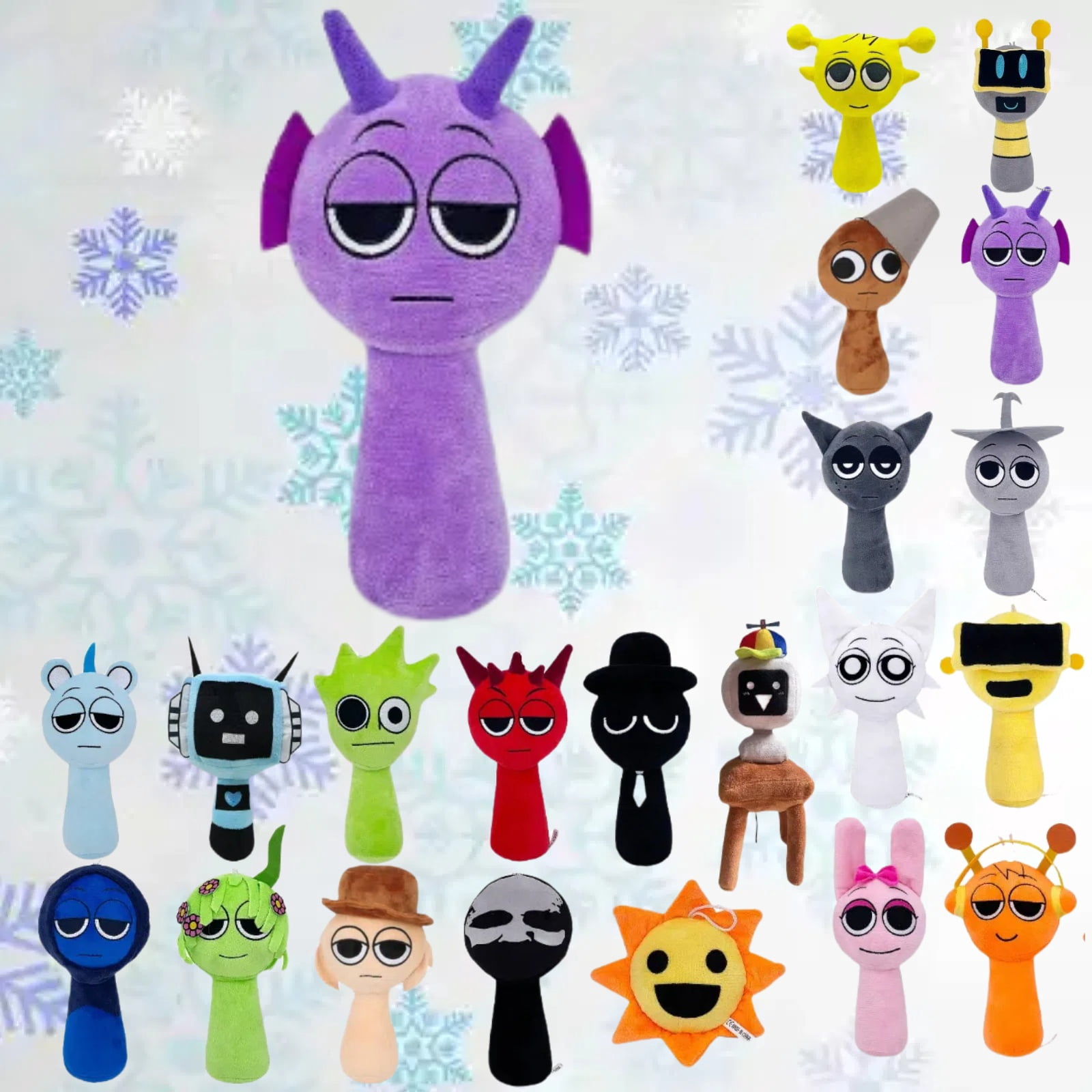 7.8 Inch Sprunki Plush Toys, Capturing the Magic of Sprunki Games ...