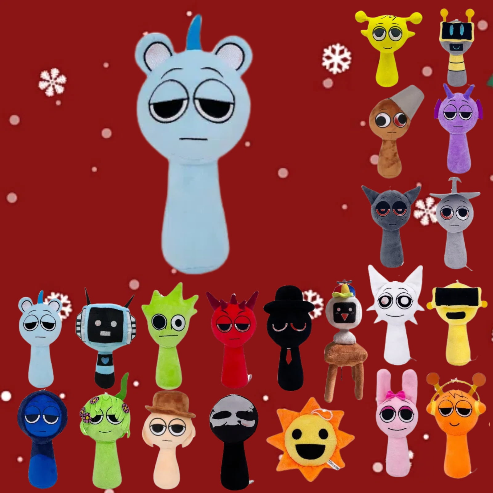 7.8 Inch Sprunki Plush Toys, Capturing the Magic of Sprunki Games ...