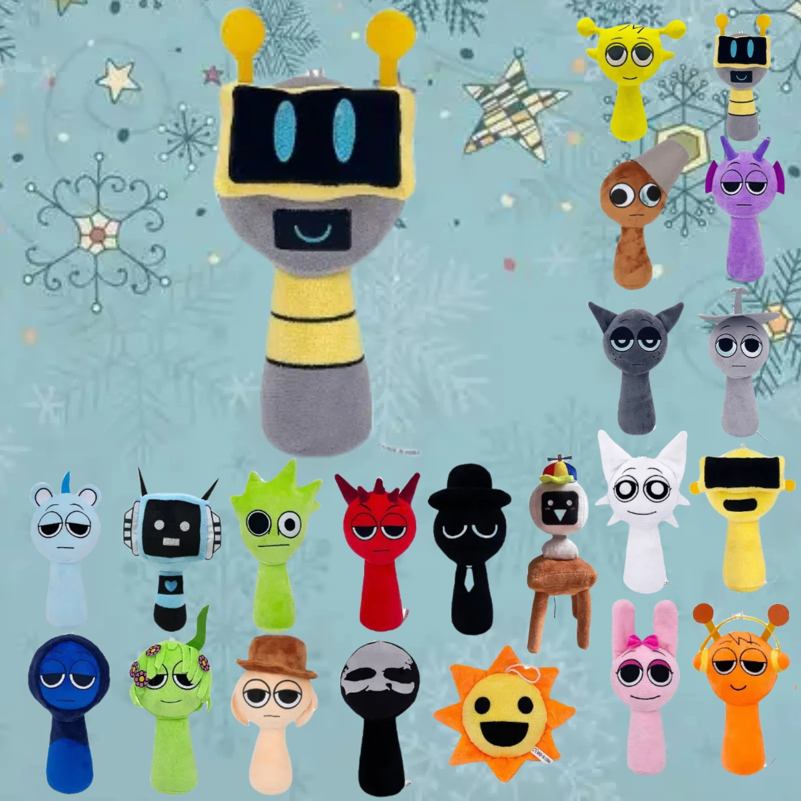 7.8 Inch Sprunki Plush Toys, Combining Fun and Comfort, Ideal Pillows ...