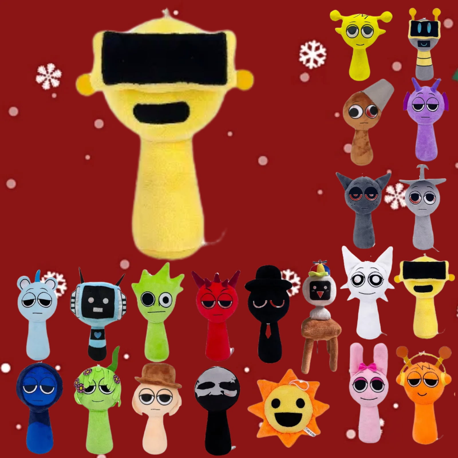 7.8 Inch Sprunki Plush Toys, Combining Fun and Comfort, Ideal Pillows ...