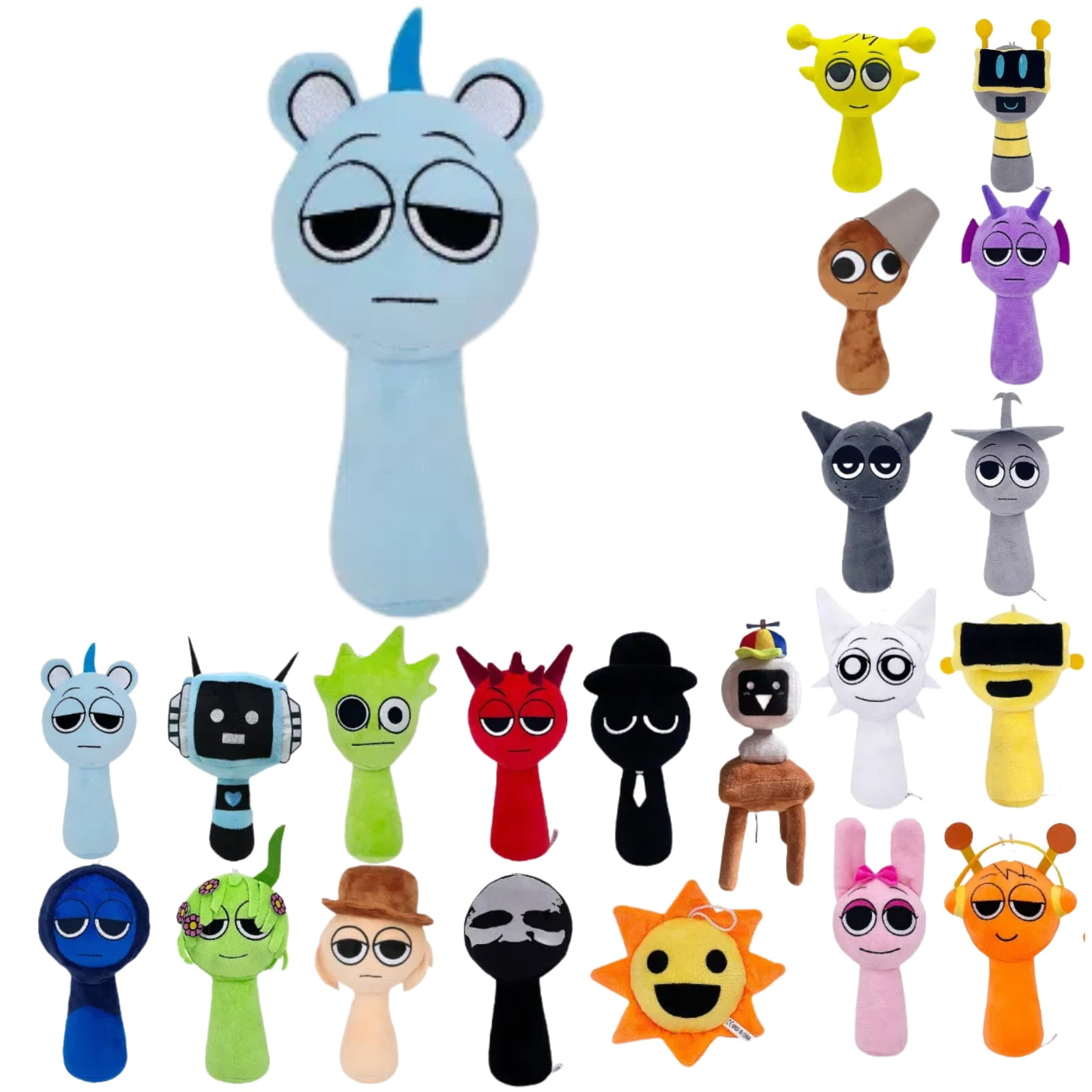 7.8 Inch Sprunki Plush Toys, Combining Fun and Comfort, Ideal Pillows ...