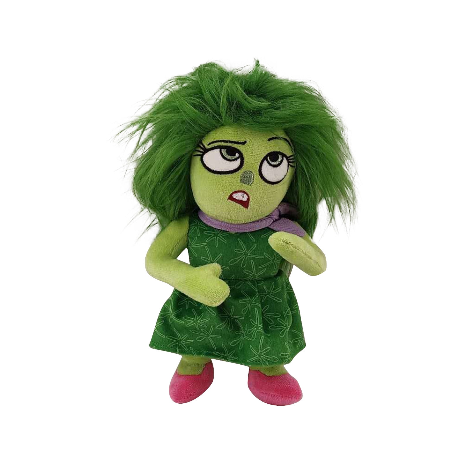 7.8" Inside Out Two Disgust Plushies Toy Plushies Toy Weighted Stuffed ...