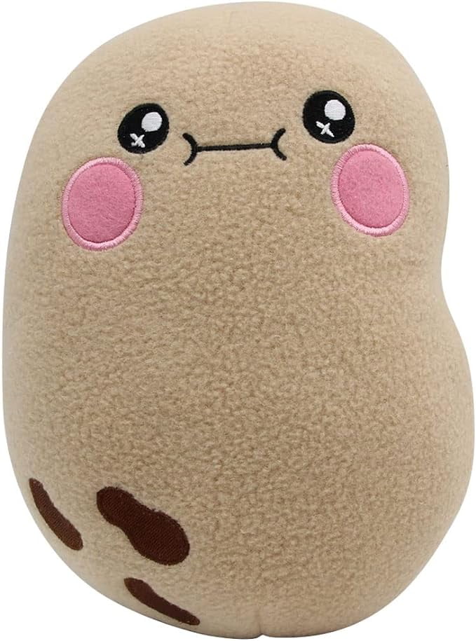 7.8'' Kawaii Potato Plush Toy Soft Food Stuffed Animals Plushie Pillow ...