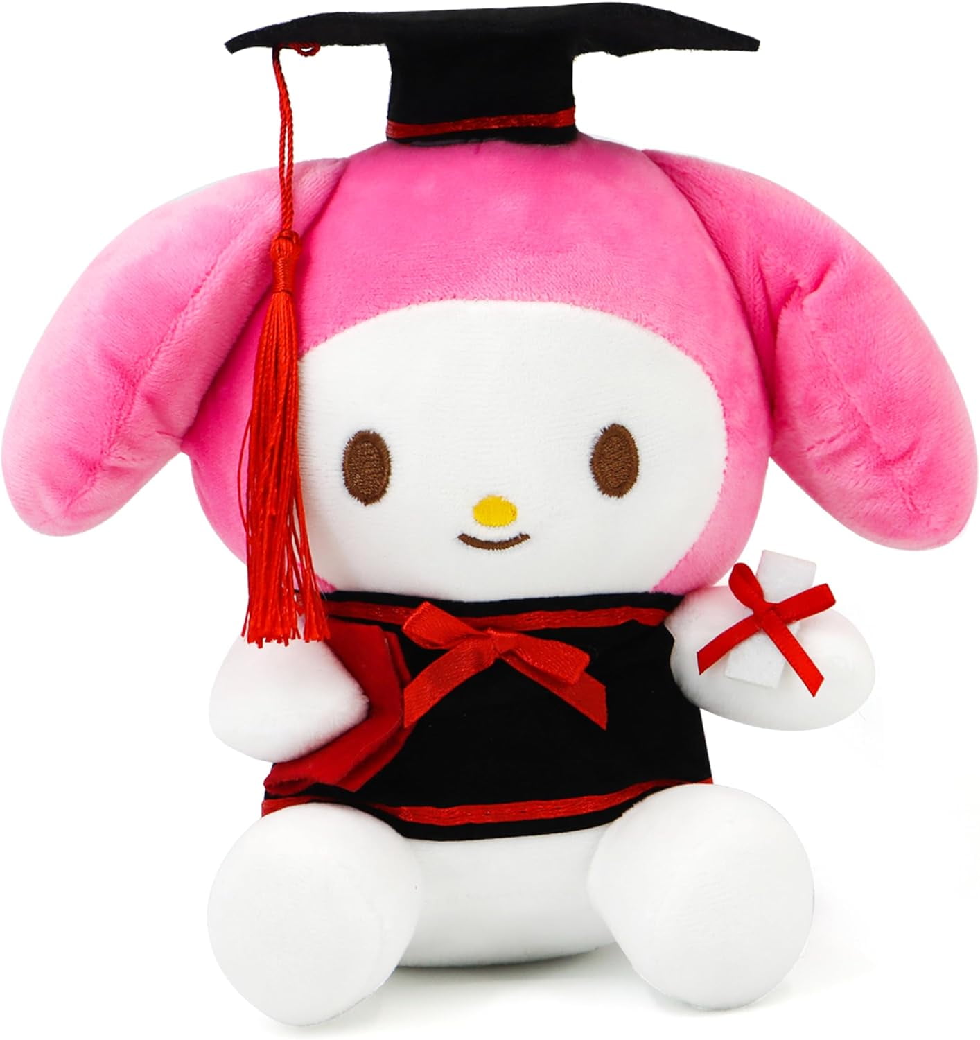 7.8'' Kitty/Kuromi/Cinnamoroll/My Melody Graduation Plush Stuffed ...