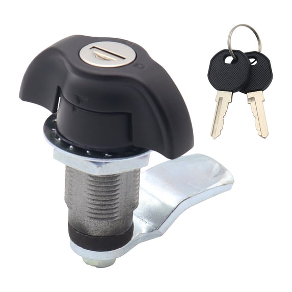 7/8" Lock with 2 Keys Cabinet Lock, Drawer Lock, Compartment Lock ...