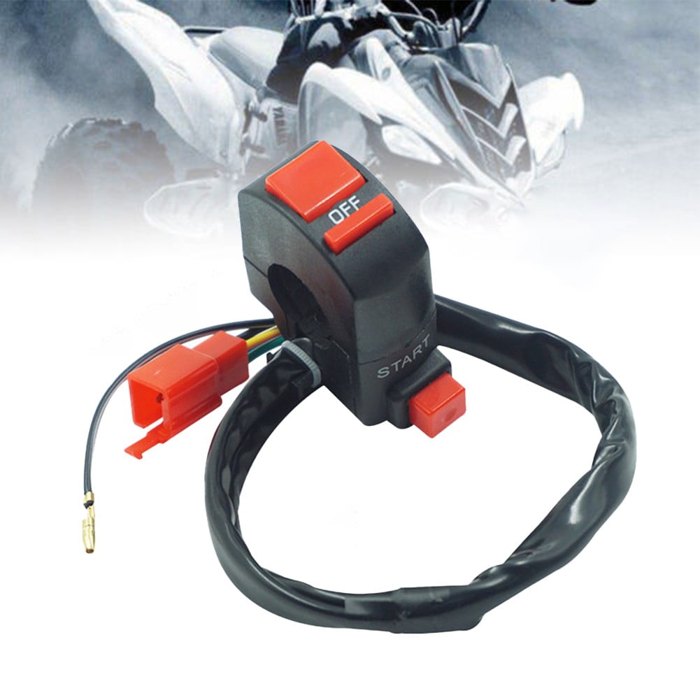 7/8\ Motorcycle Handlebar Control Ignition Kill Switch ON OFF Dirt Bike ...