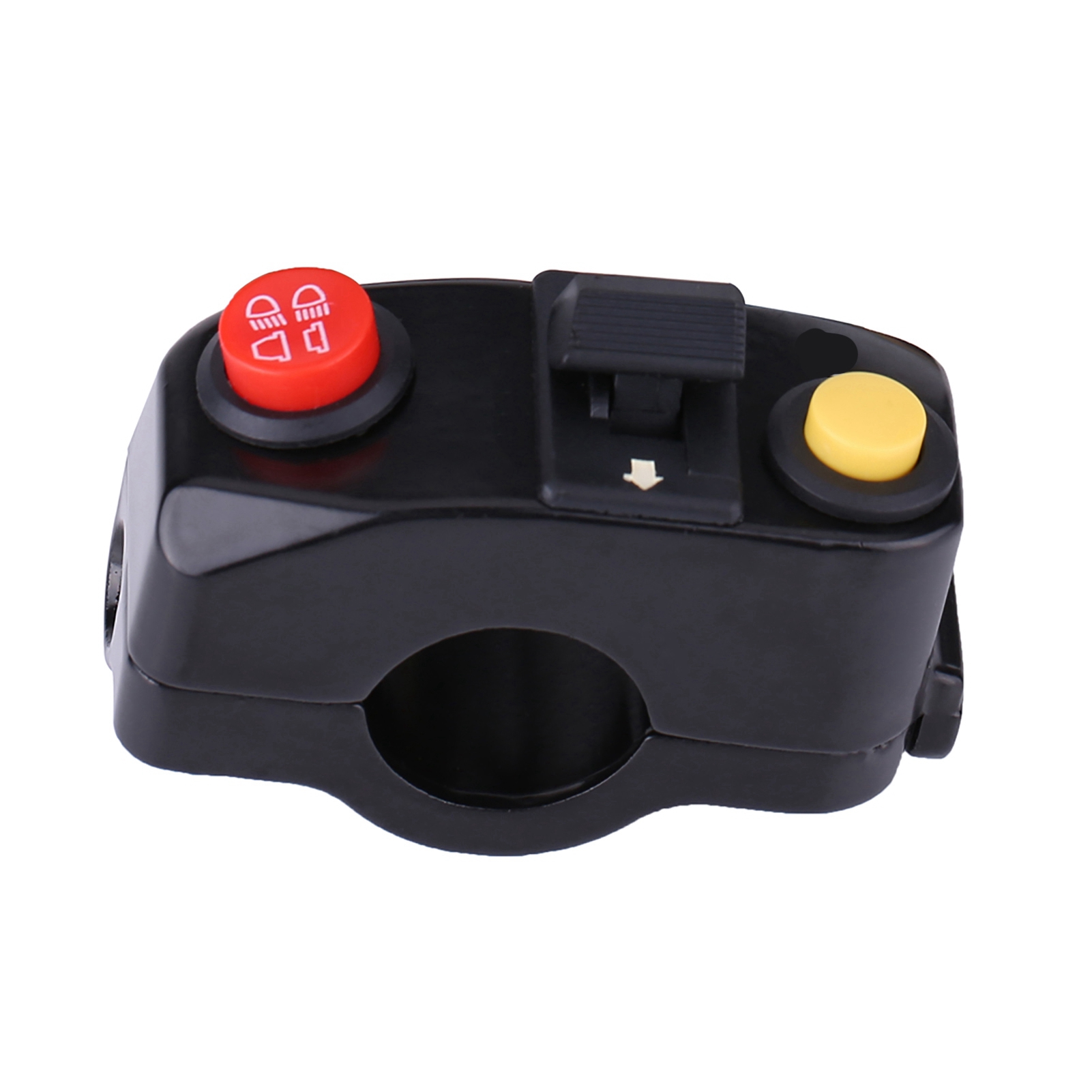 7/8" Motorcycle Handlebar Mount Switches with Horn Turn Signal High Low ...