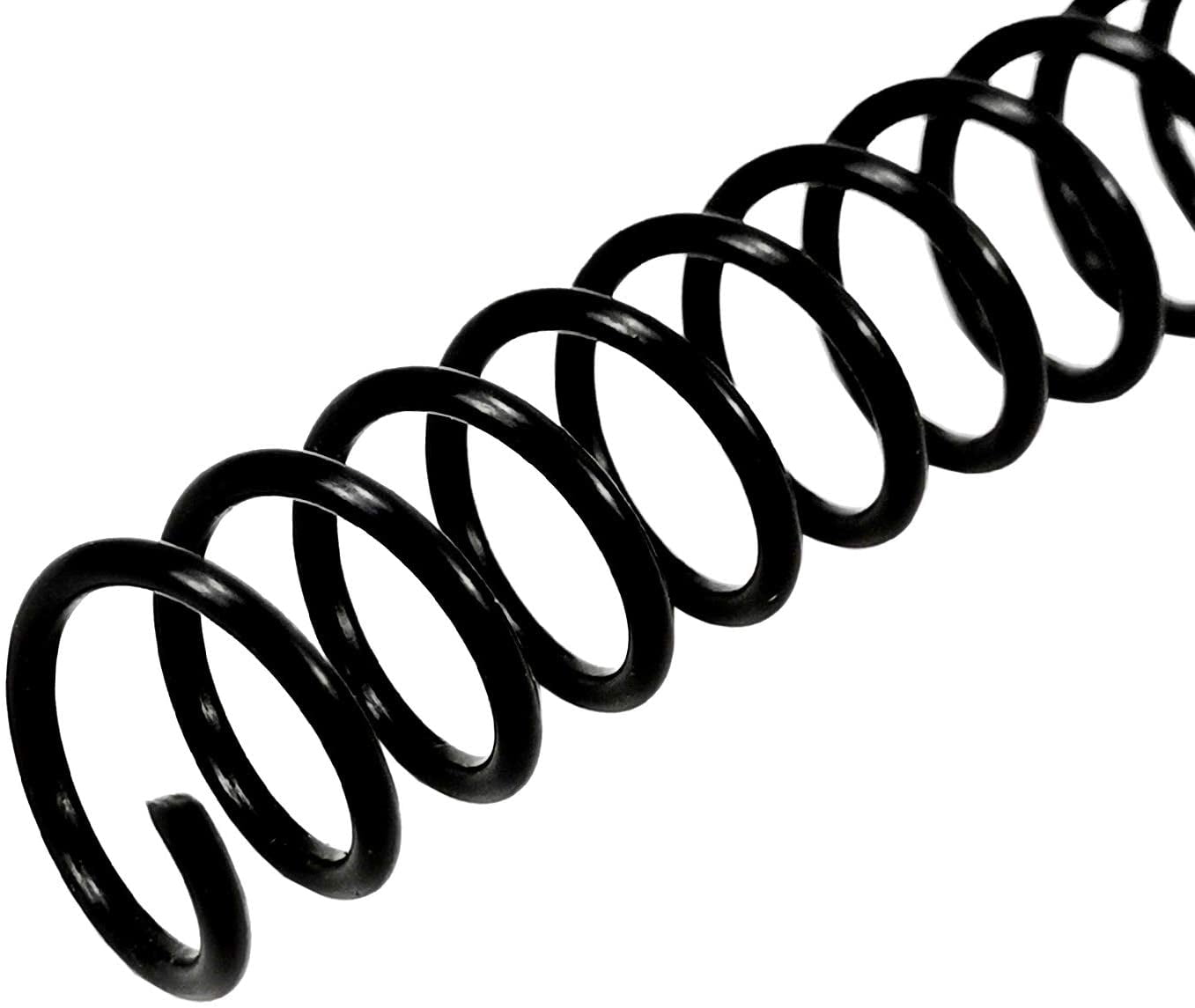 7/8" Plastic Spiral Binding Coil, 190 Sheets Capacity, 4:1 Pitch 22.2mm ...