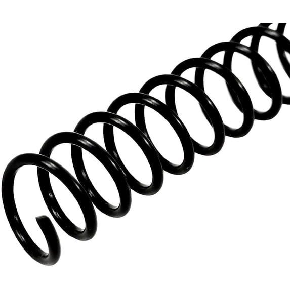 7/8" Plastic Spiral Binding Coil, 190 Sheets Capacity, 4:1 Pitch 22.2mm ...