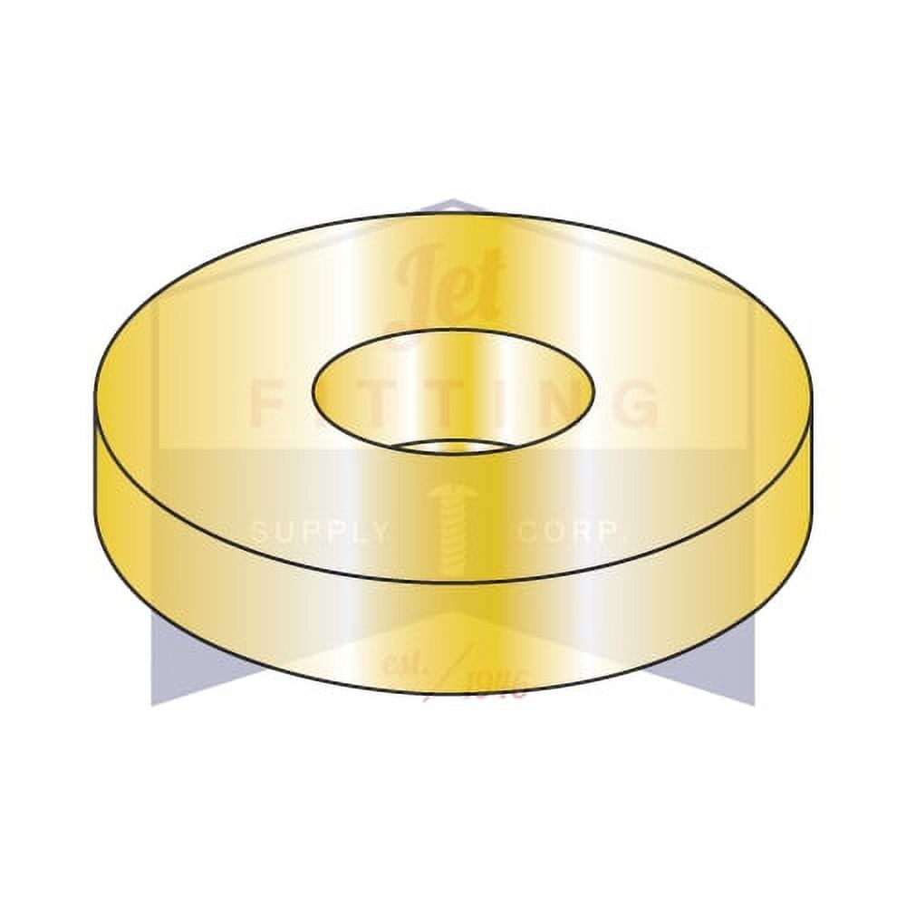 7/8" SAE Flat Washers | Steel | Zinc Yellow (Quantity: 50 LBS ...