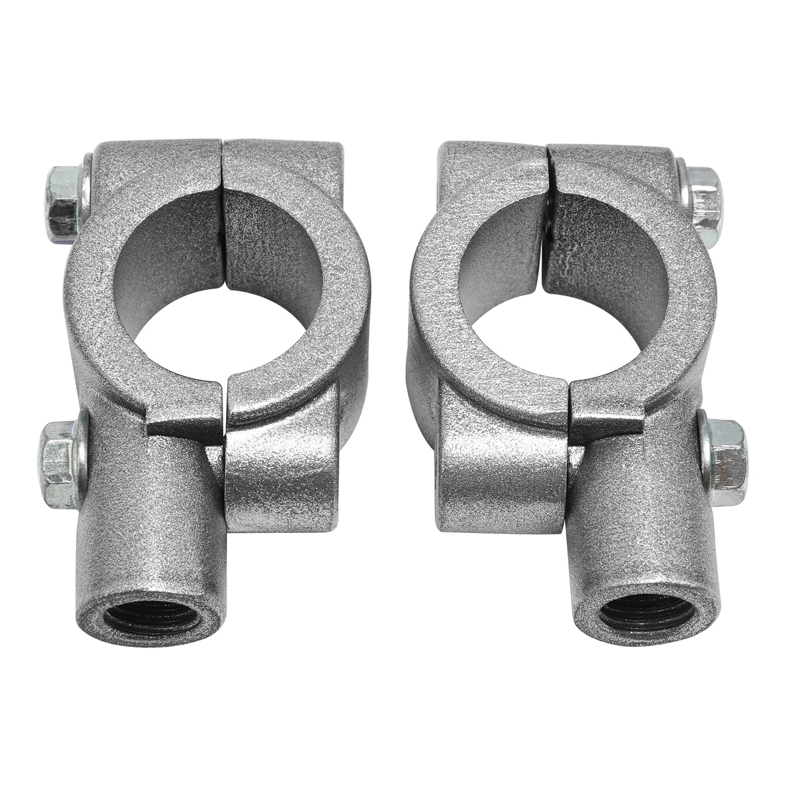 7/8" Universal Handlebar Mirror Mount Bracket Holder Adapter Clamp ATV ...