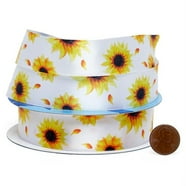 2 1/2" X 10 Yards Spring Daisy Wired Ribbon by Paper Mart - Walmart.com