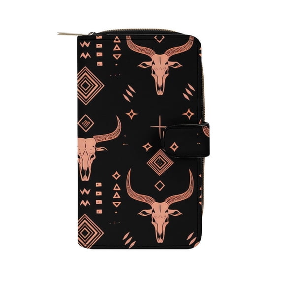 7.8 X 4.3 In Multi-Functional Leather Wallet Durable Soft And ...