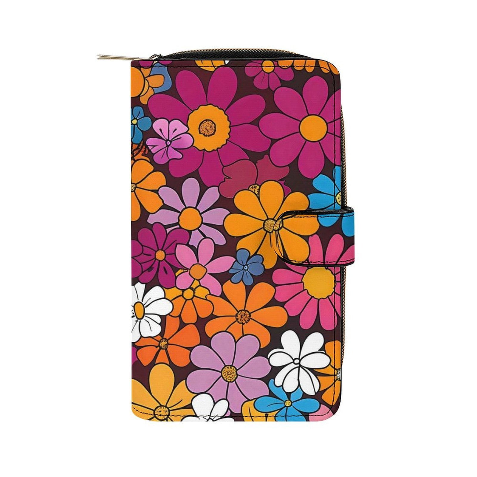 7.8 X 4.3 In Multi-Functional Leather Wallet Durable Soft And ...