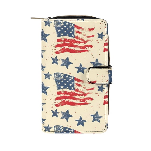 7.8 X 4.3 In Multi-Functional Leather Wallet Durable Soft And ...
