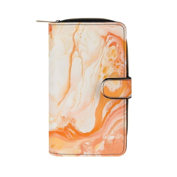 7.8 X 4.3 In Multi-Functional Leather Wallet Durable Soft And ...