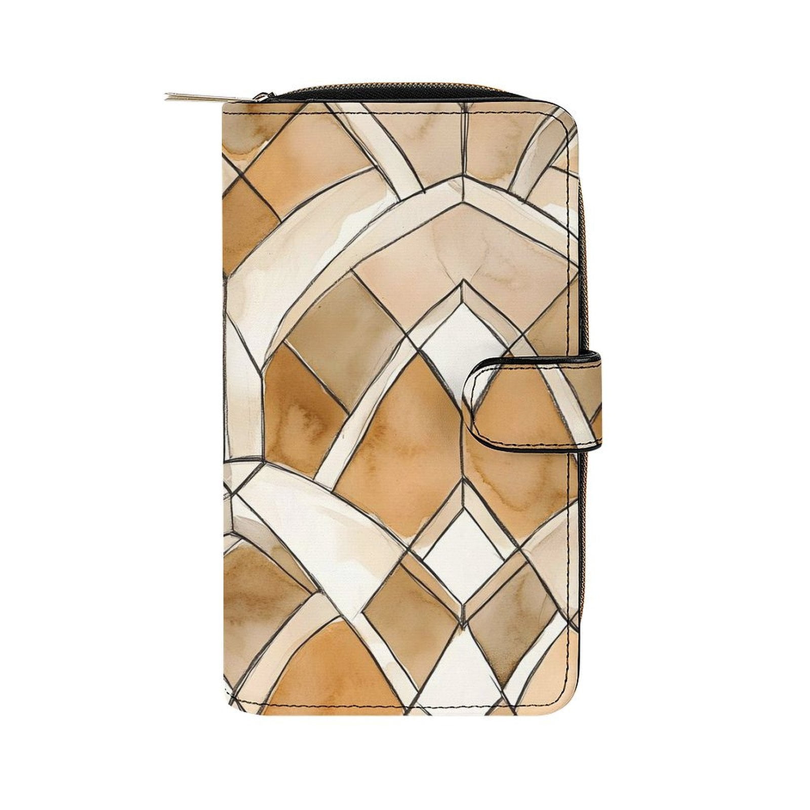 7.8 X 4.3 In Multi-Functional Leather Wallet Durable Soft And ...