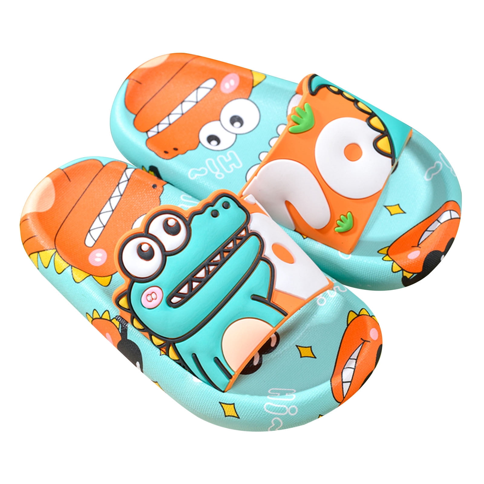 7-8 Years Girls Boys Summer Bath Shower Beach Sliders Pool Water Shoes ...