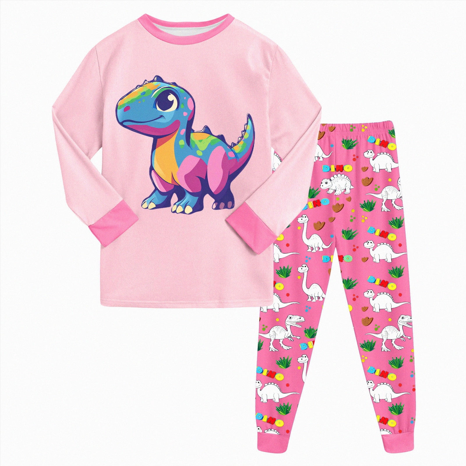 7-8 Years Kids Toddler Casual 2 Piece Outfits Set,Boys Girls Long ...