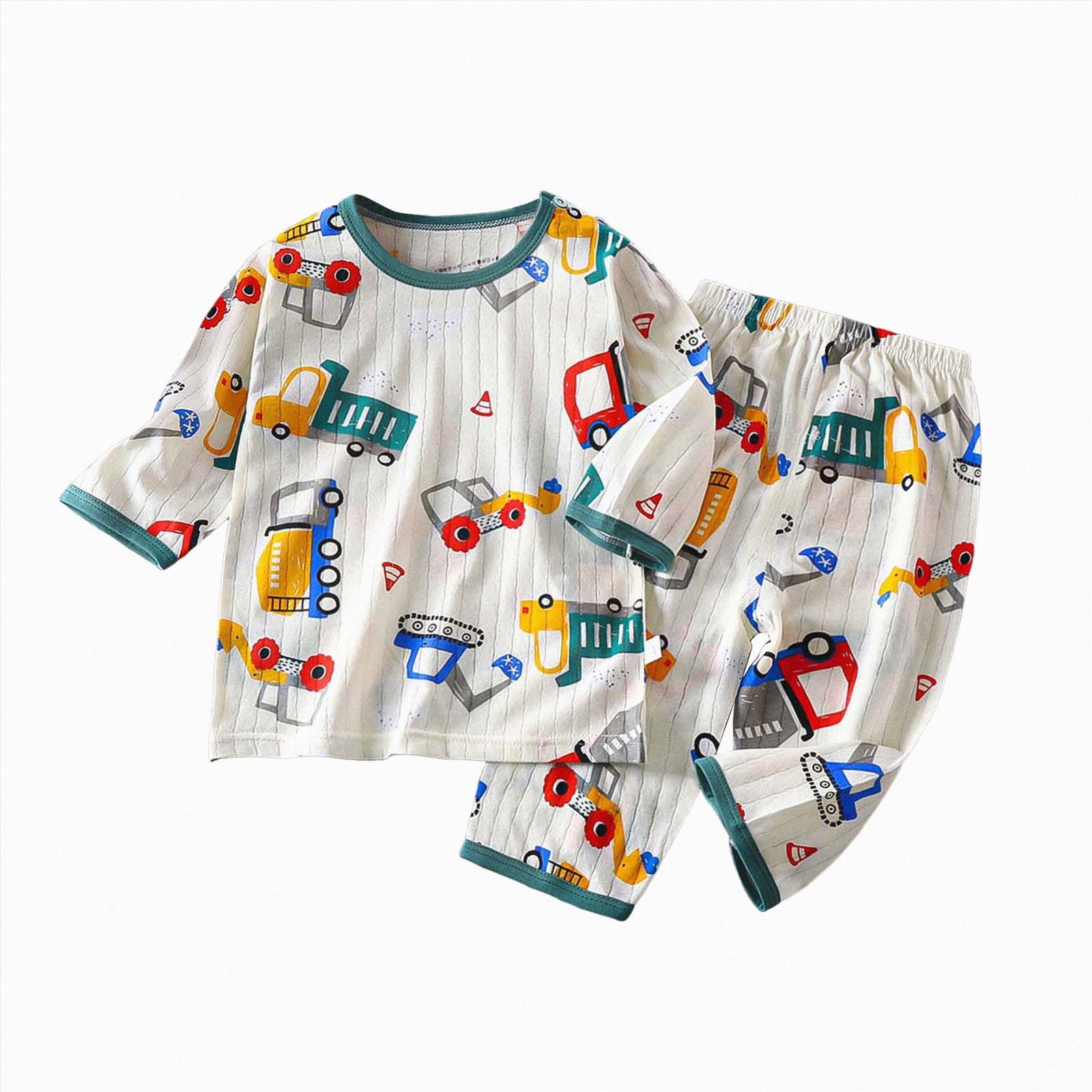 7-8 Years Toddler Baby Boy Fall Winter Clothes Long Sleeve T-Shirt with ...