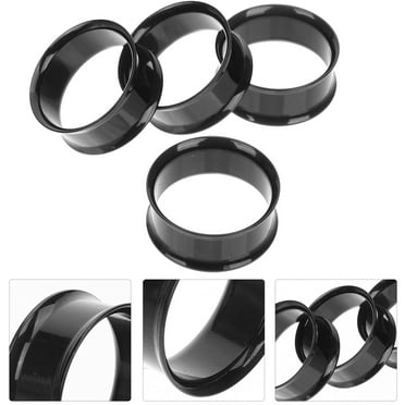 ZS 1 Pair High Quality Organic Wood Double Flare Ear Plugs 0g 00g ...