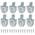 7/8-inch sliding wardrobe door rollers replacement includes #1#2 ...