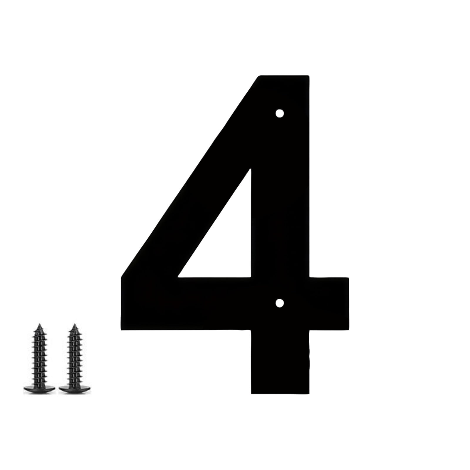 7.87 Inch Large Metal Letters, Modern House Address Numbers Letters ...