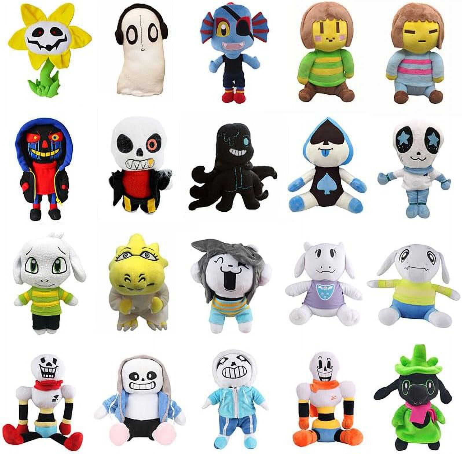 7.87-Inch Undertale Plush Toys,Sans Stuffed Plush Hugger Cushiony ...