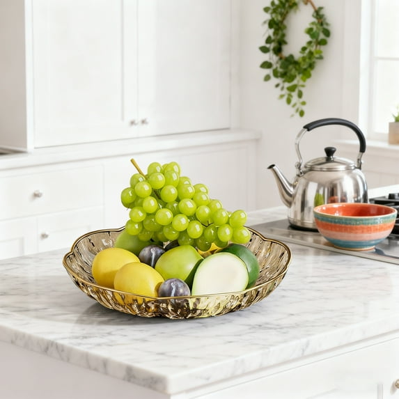 7.87 Inches 20cm Fruit Plates Household Candy Snack Placement Tray for ...