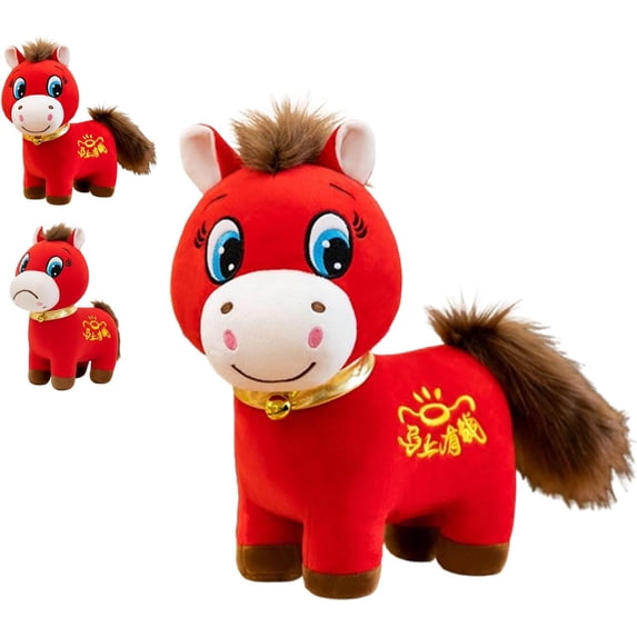 7.87in Crying Horse - Year of The Horse2026 Plush, Chinese New ...