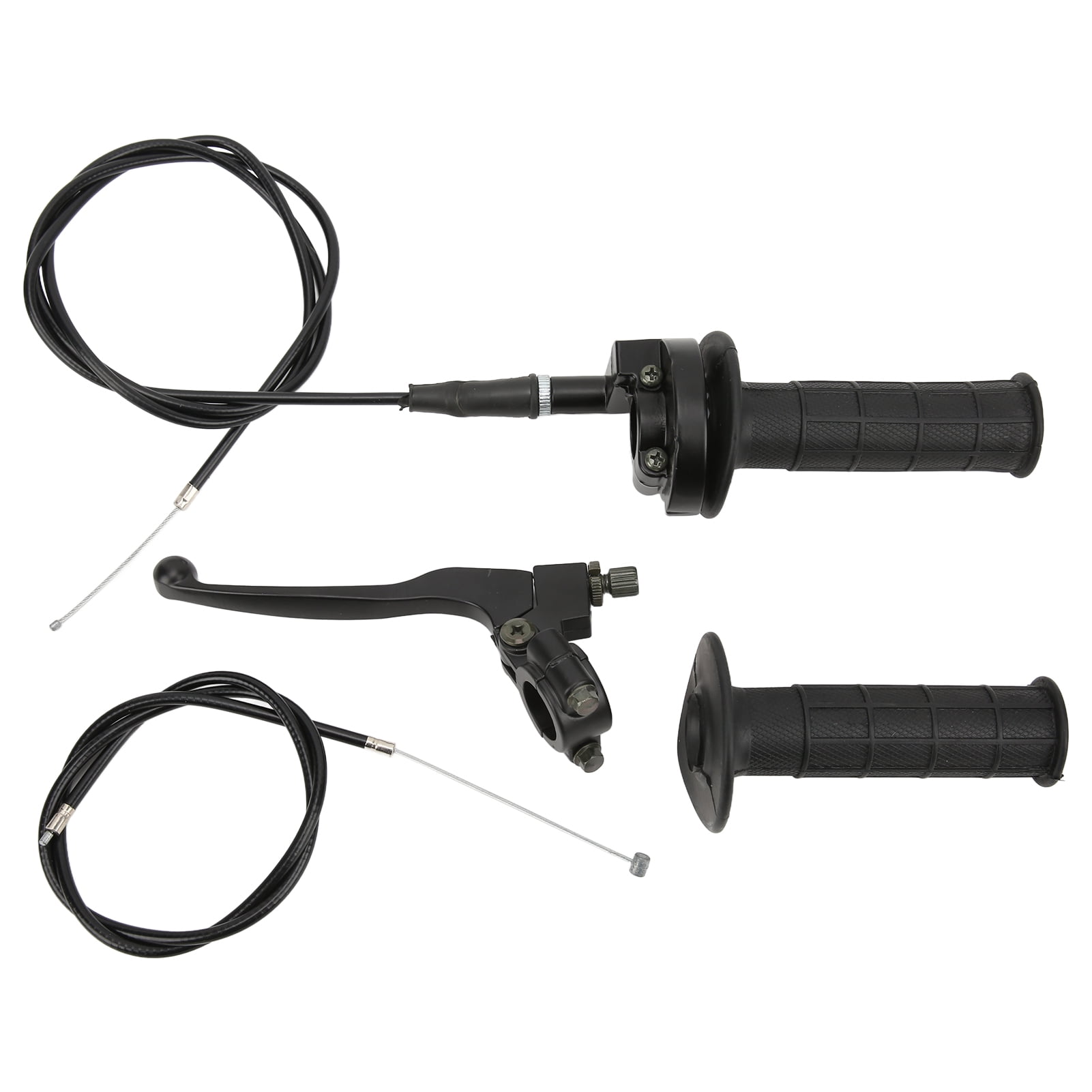 7/8In Throttle Brake Handle Cable Kit Black Matte Texture Replacement ...
