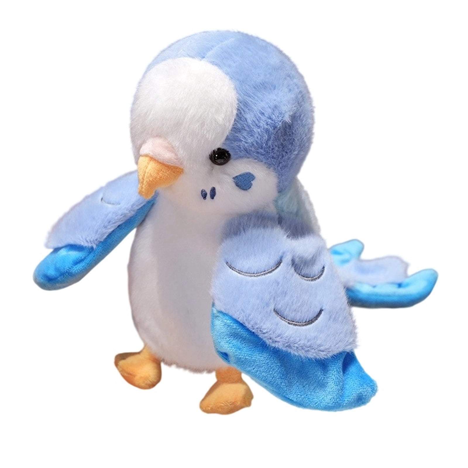 7.8in Yellow Cockatiel Hand Puppet, Plush Bird Glove with Realistic Red ...
