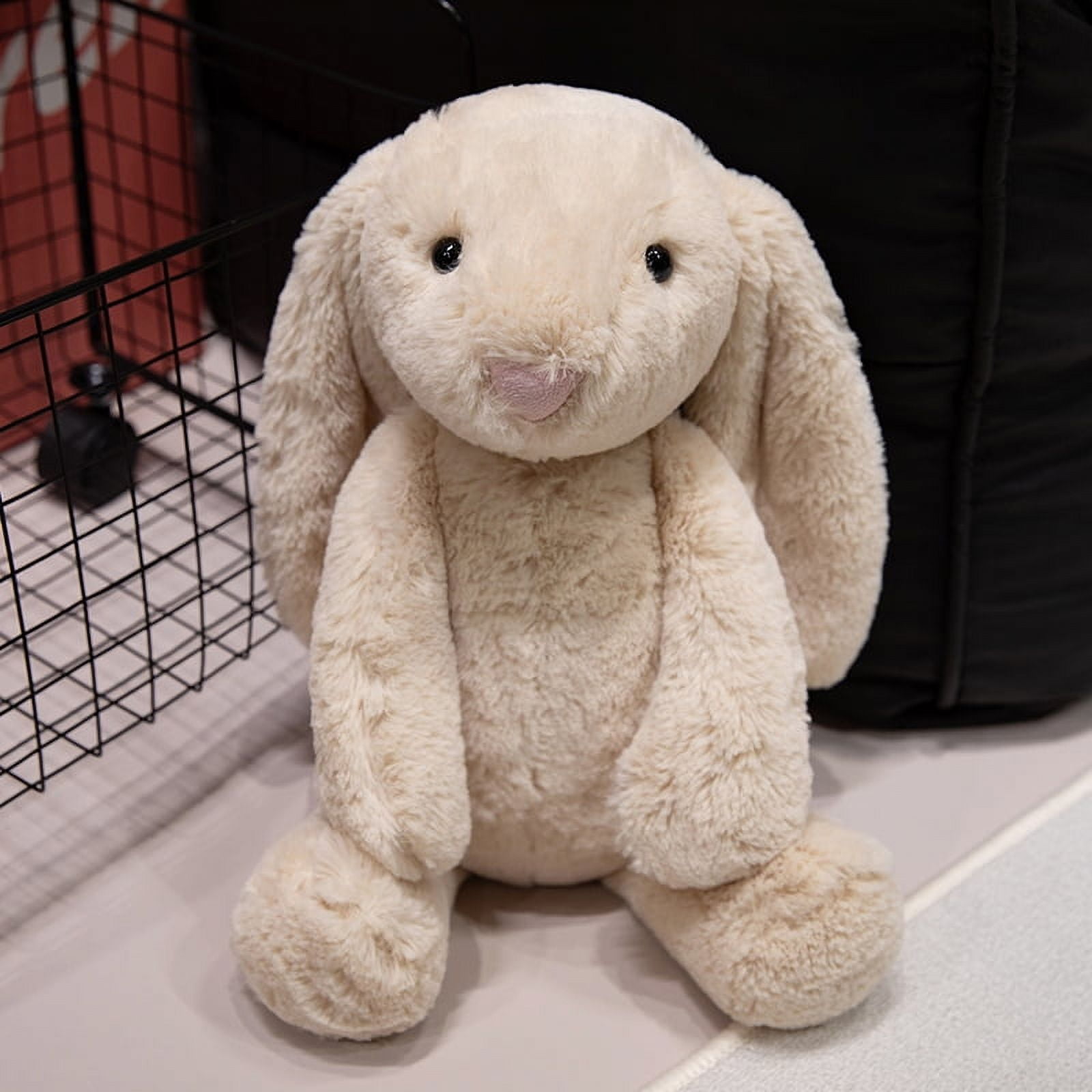 7.8inch Cute Long Ears Rabbit Plush Toy Soft Stuffed Long Ears Bunny ...