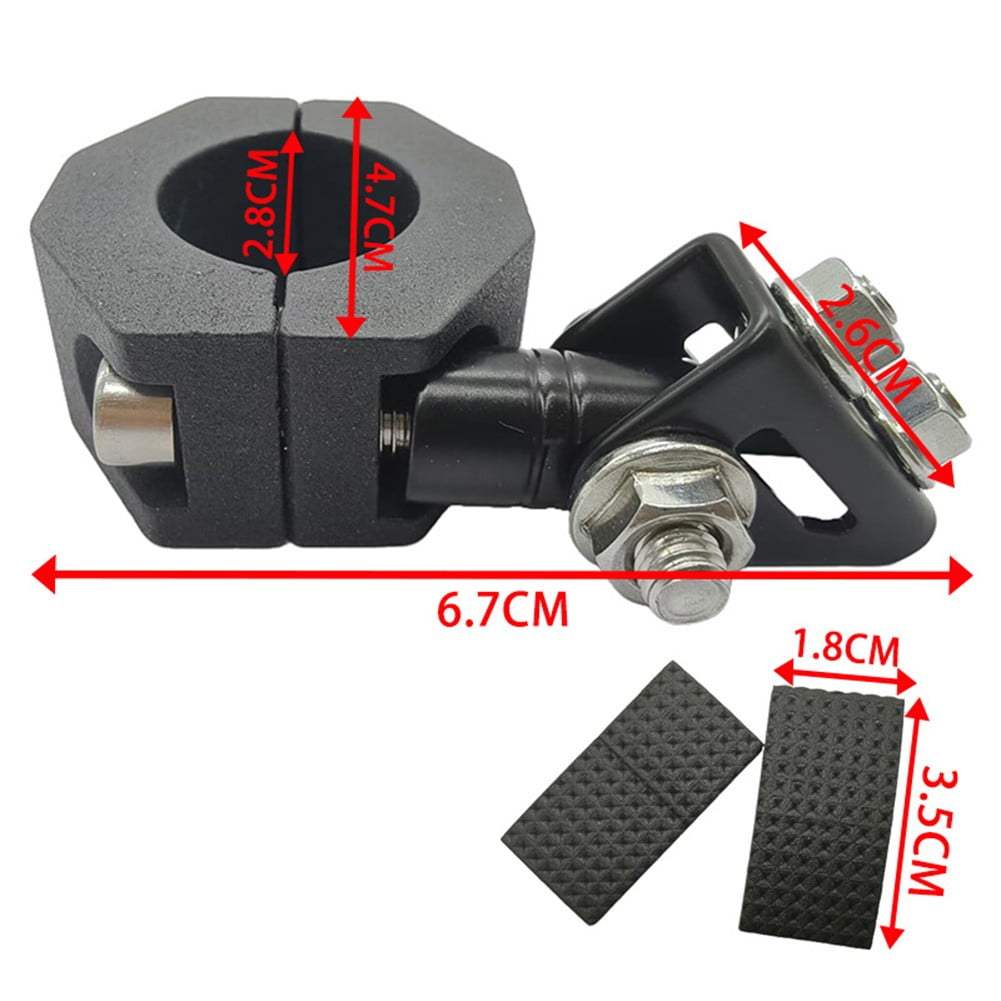 7/8inch Handlebar Motorcycle Headlight Bracket Spotlight Mount Holder ...