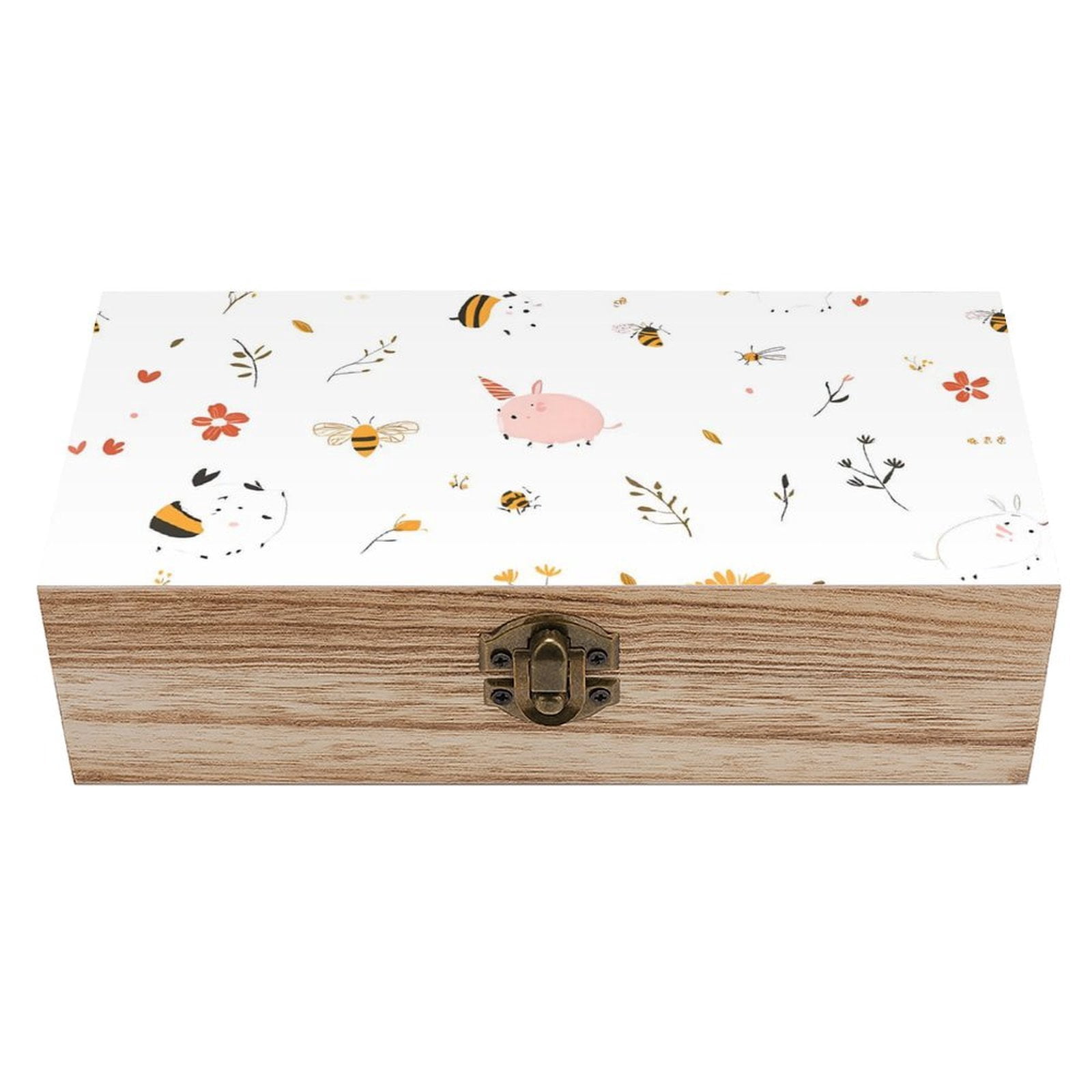 7.9×2.3 In Wooden Boxes Durable Easy To Use Dustproof Prevent Slippery ...