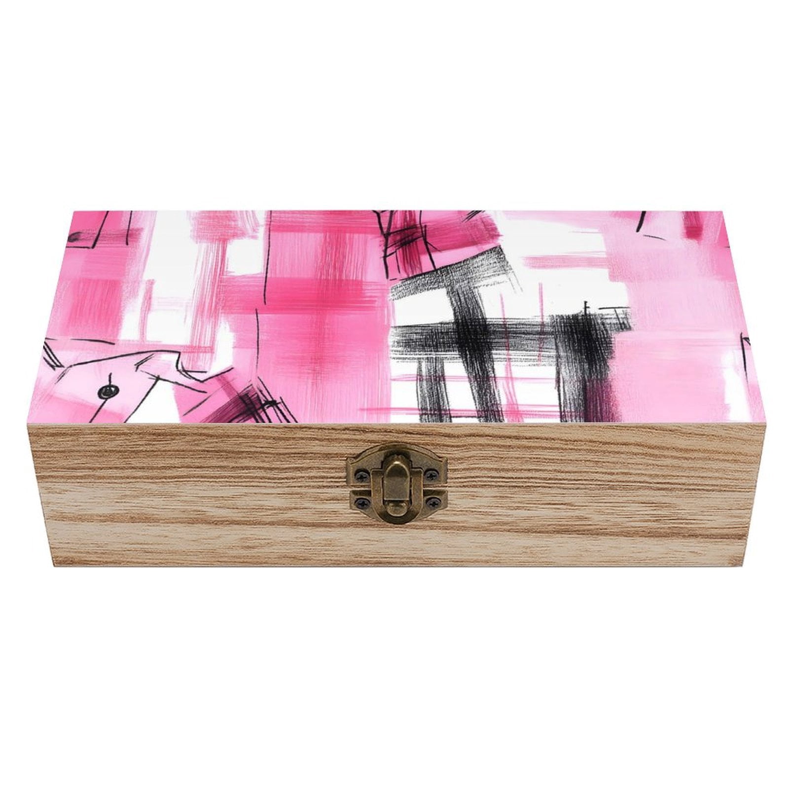 7.9×2.3 In Wooden Boxes Durable Easy To Use Dustproof Prevent Slippery ...