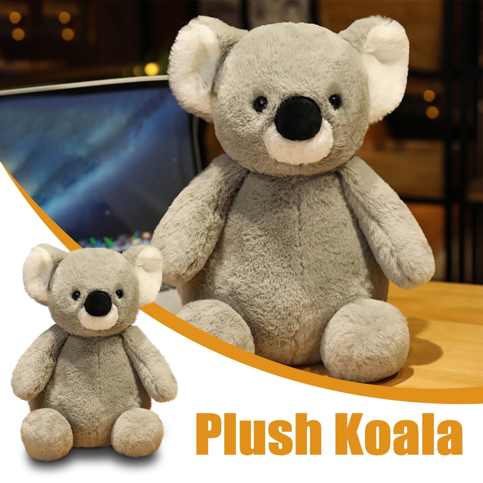 7.9 INCH Jellycat Benji Koala Stuffed Animal, Cute Koala Cartoon ...