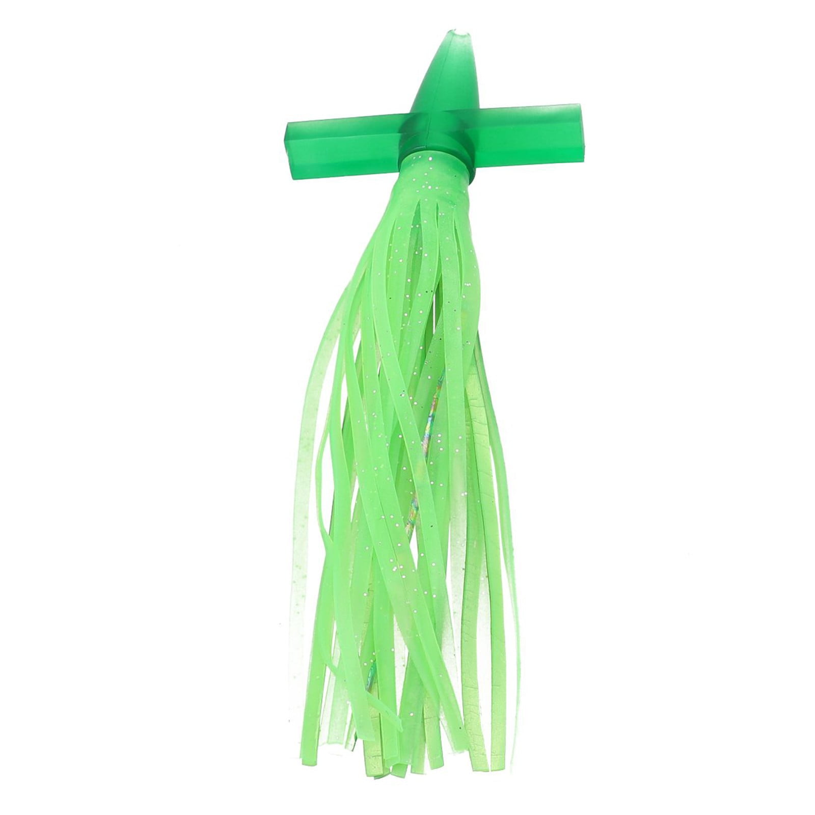 7/9 Inch Trolling Lure Double Skirted Soft Sea Head Teaser Bait Bird ...